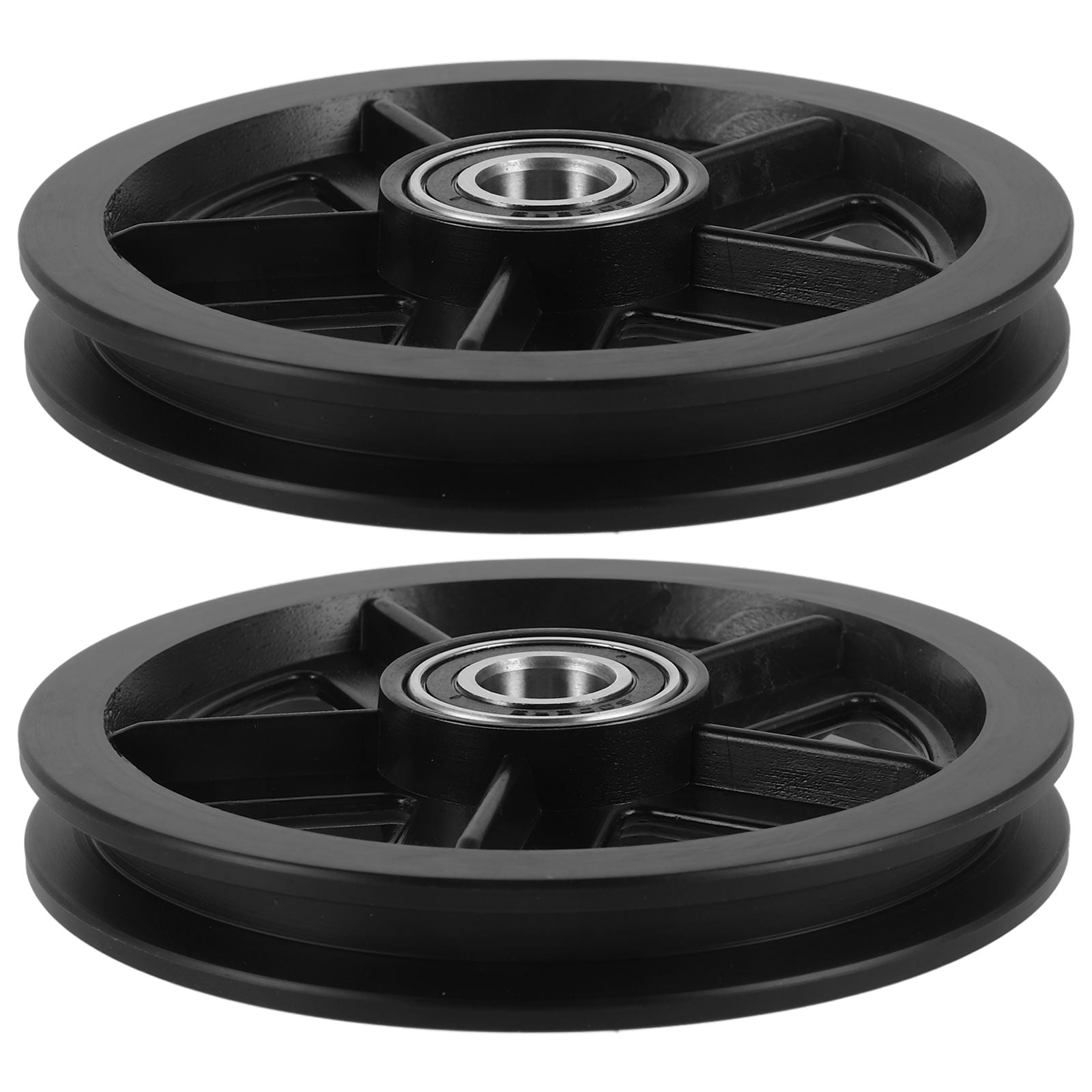 WHAMVOX 1 Pair Sliding Gate Roller Pressure Bearing Rail Wheel Inverted ...