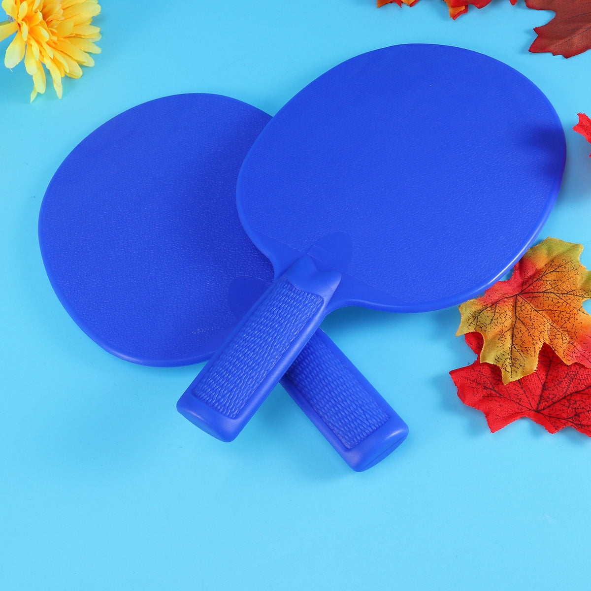 WHAMVOX 1 Pair Table Tennis Bats Plastic Racket Children Practice ...