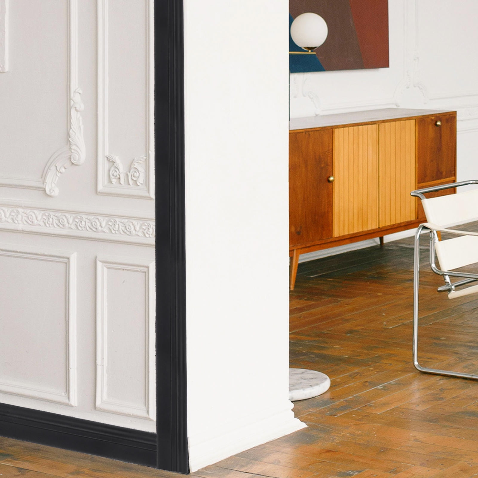 WHAMVOX 1 Roll Peel and Stick Baseboard Flexible Adhesive Wall Base ...