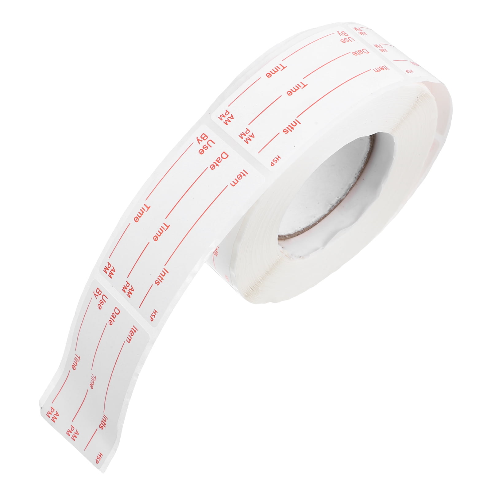 WHAMVOX 1 Roll Removable Food Date Labels Stickers for Kitchen ...