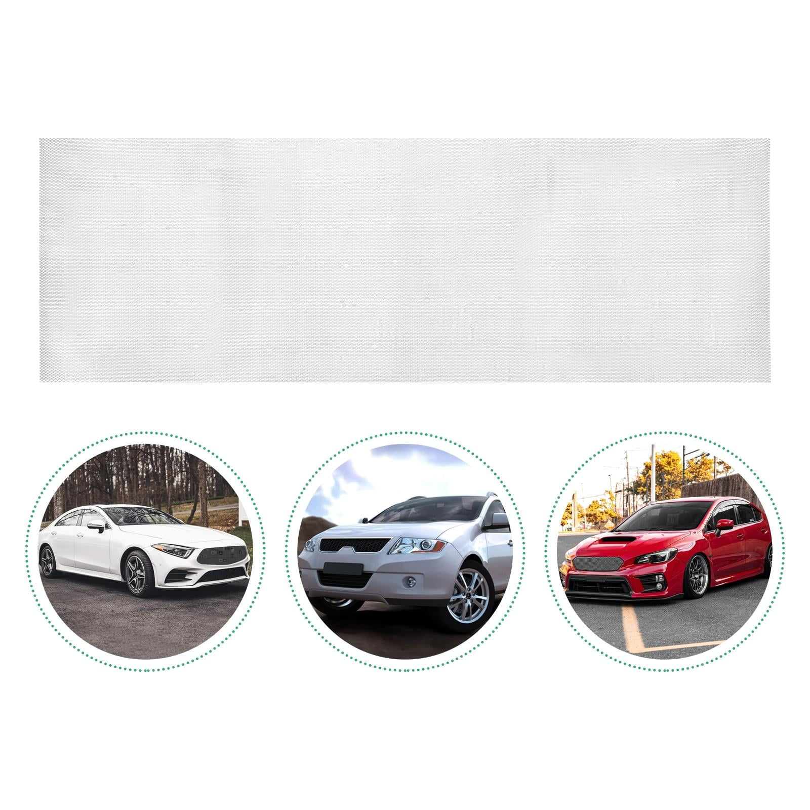 WHAMVOX 1 Roll Silver Aluminum Alloy Grille for Car Bumper Front Bumper ...