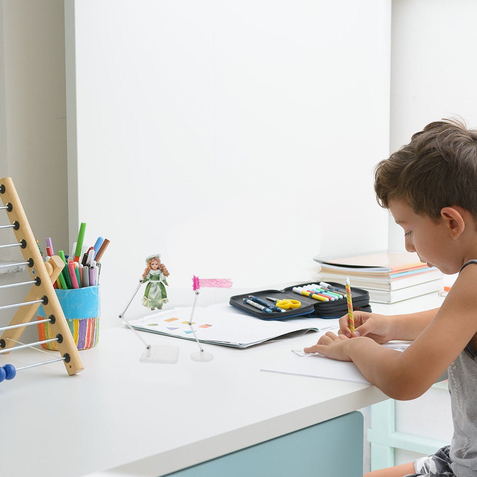 WHAMVOX 1 Set Action Figure Display Stand With Effect Anime Model ...