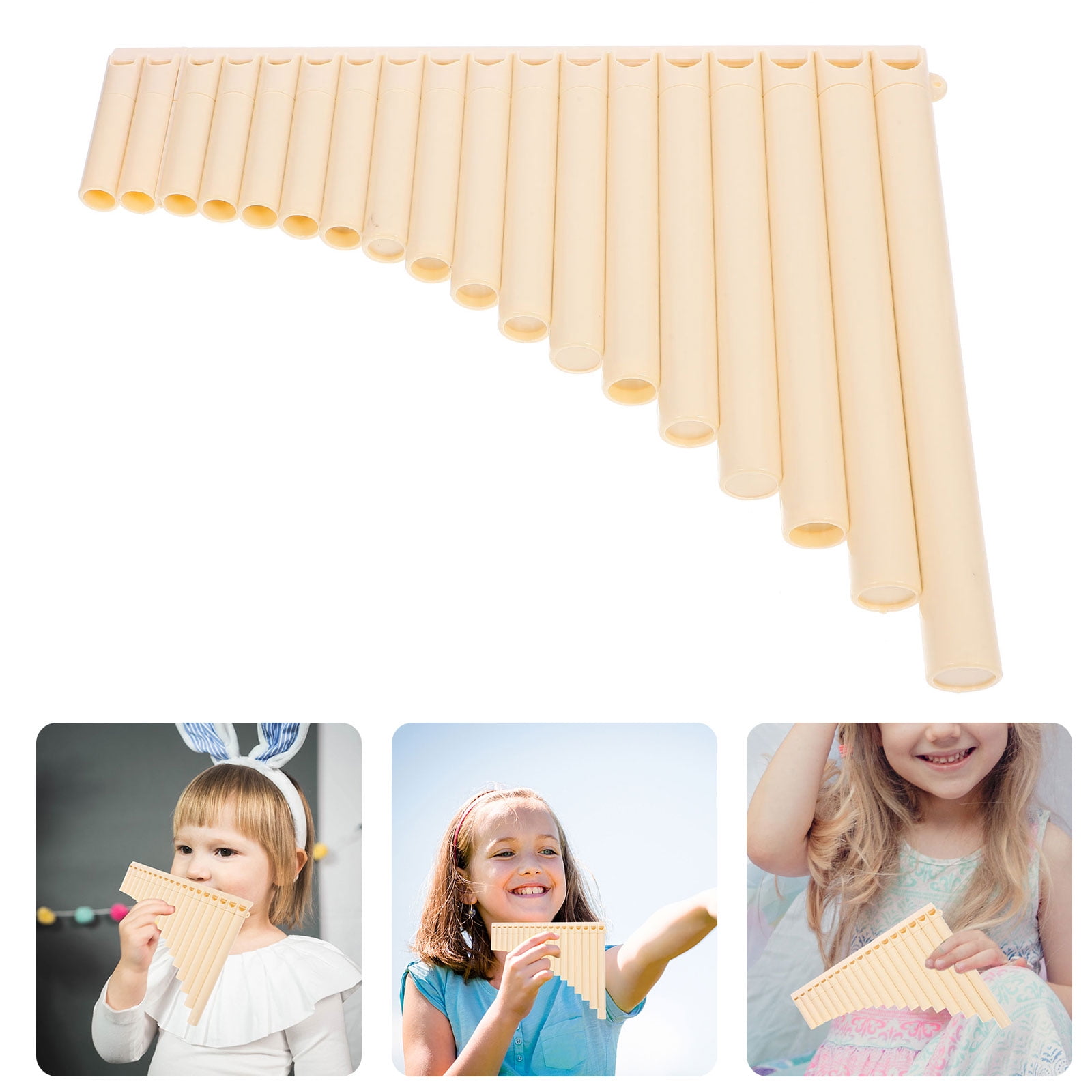 WHAMVOX 1 Set Beginner Row Flute Portable Panpipes Pan Flute Children ...