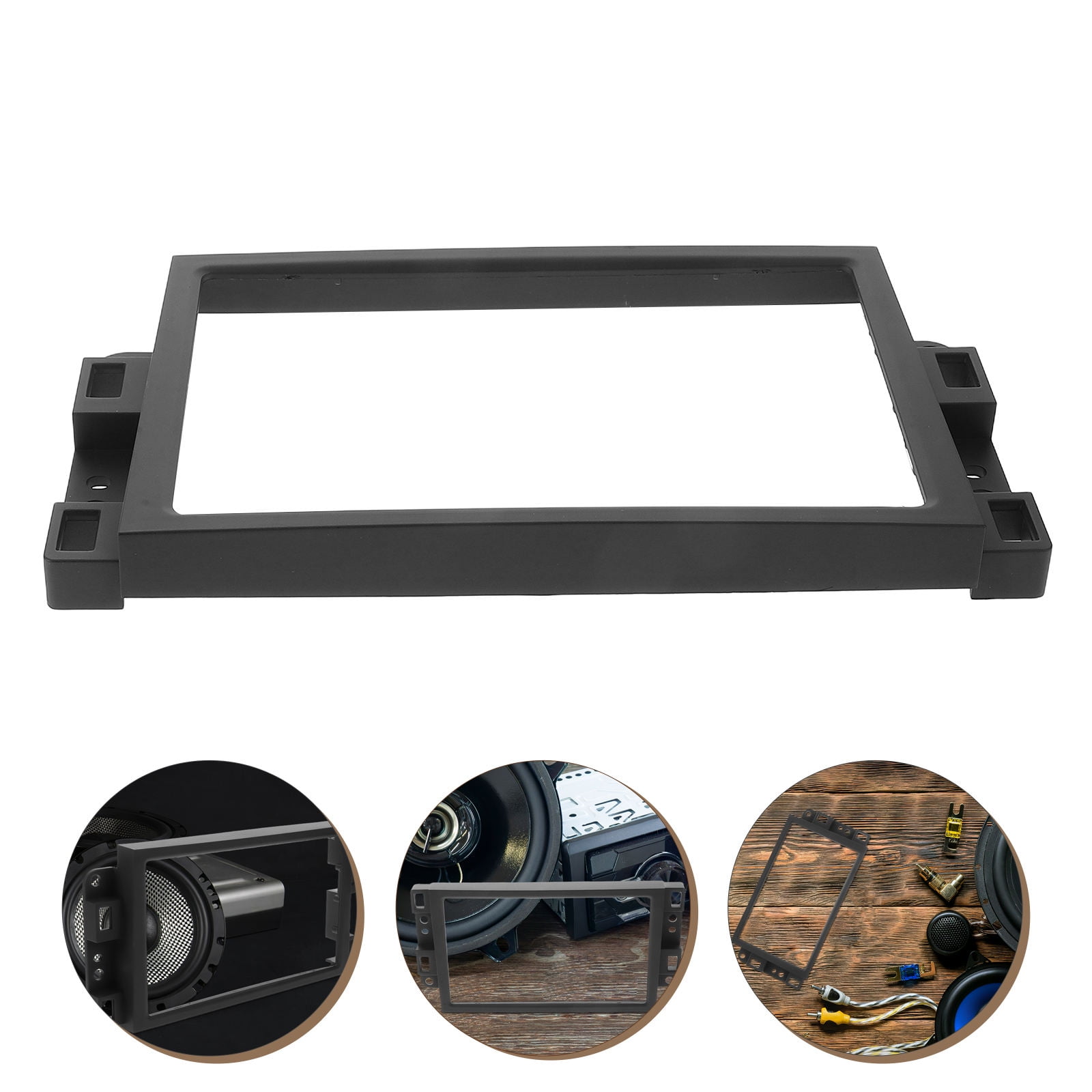 WHAMVOX 1 Set Of Car Stereo Dash Kit For Double Din Radio Installation ...