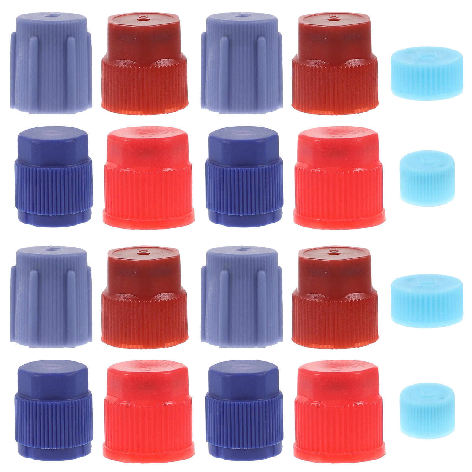 WHAMVOX 1 Set Charging Port Cap Valve Core Cap Air Conditioning Service ...