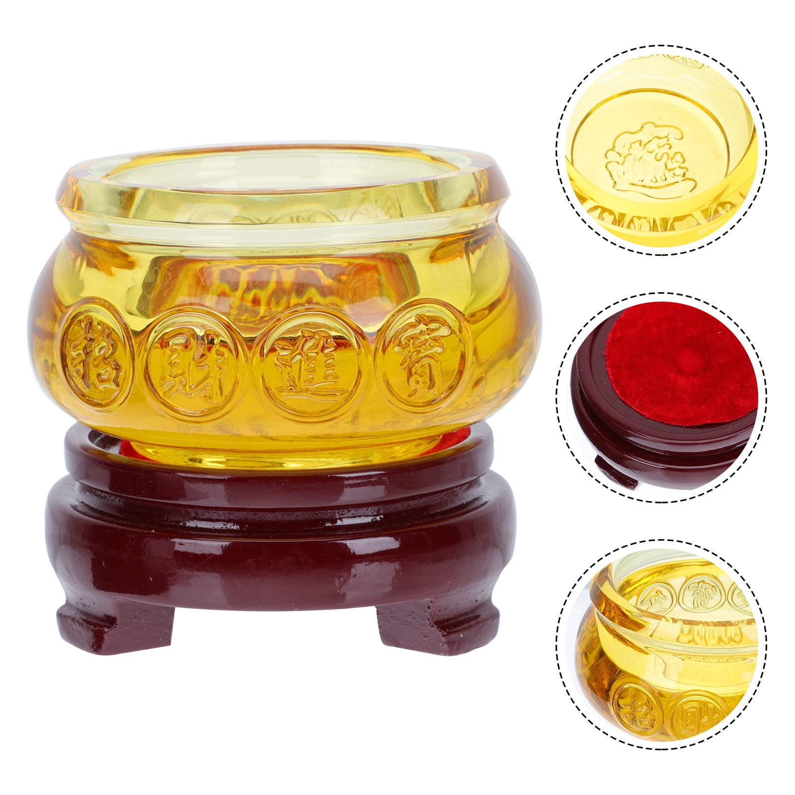 WHAMVOX Assorted Color Cornucopia Ornament 1 Set 3.93X3.93X3.54in ...