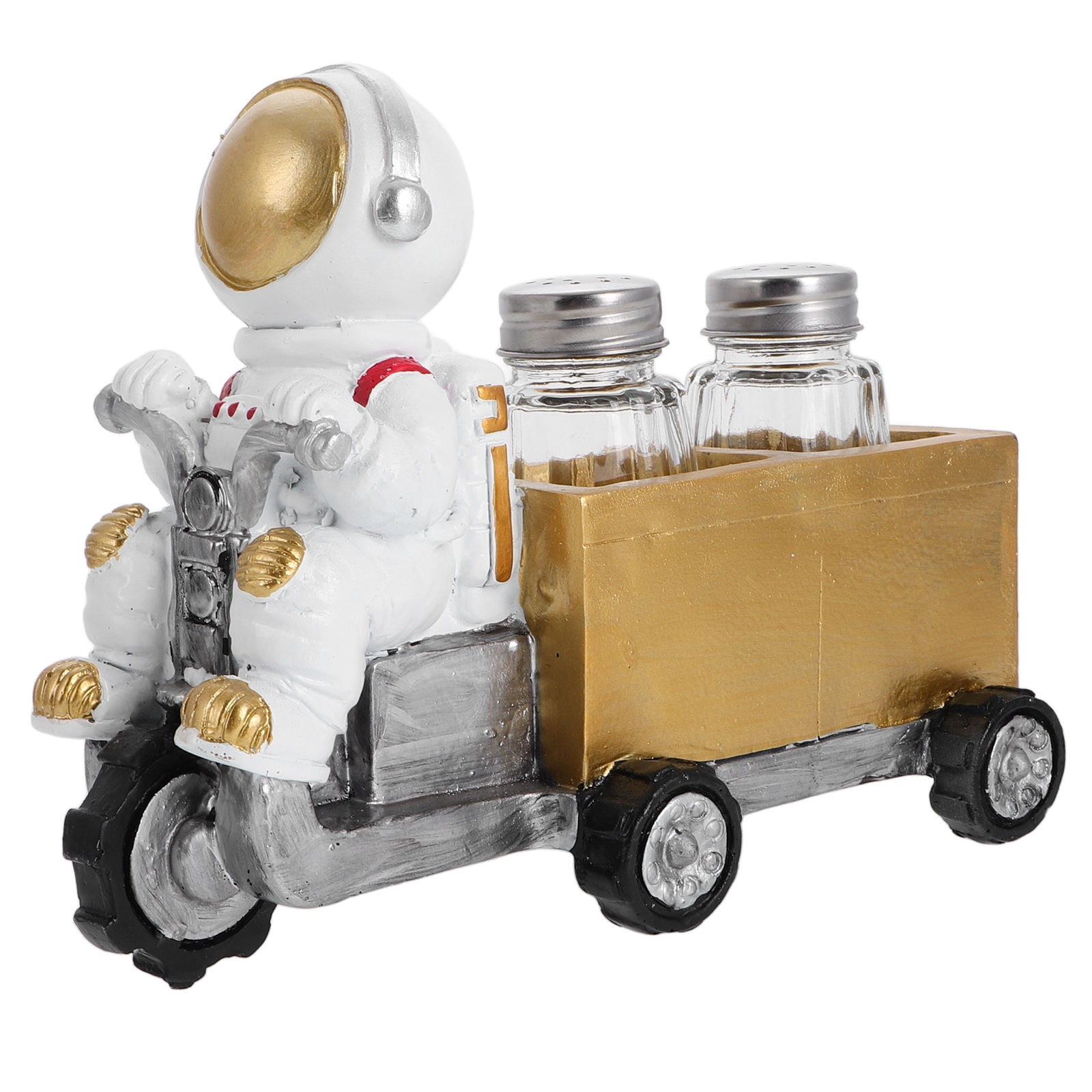 WHAMVOX 1 Set Creative Astronaut Table Decor Space-Themed Condiment Jar ...