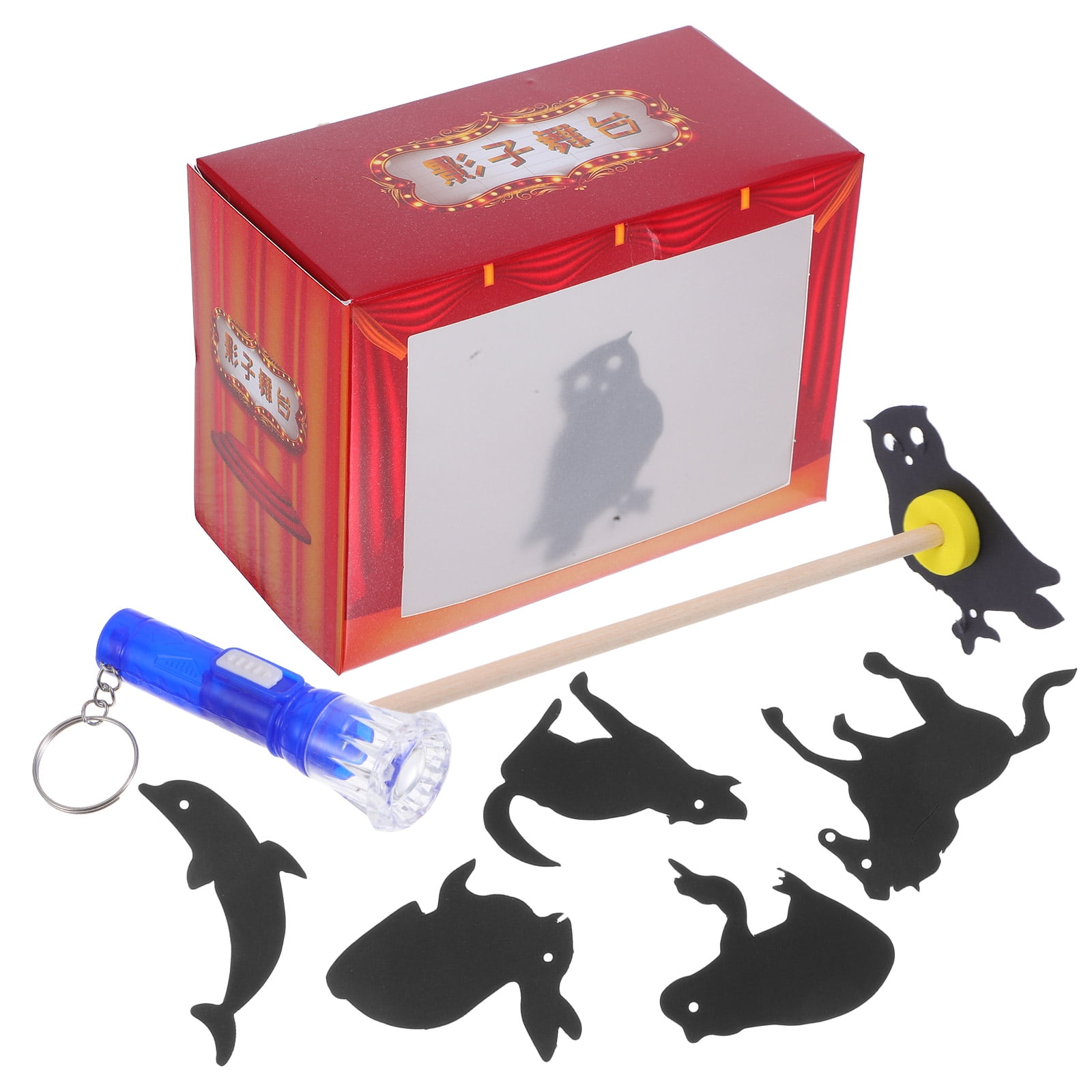 WHAMVOX 1 Set DIY Chinese Shadow Puppets Kit Kids Educational ...