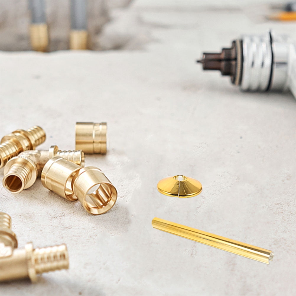 WHAMVOX 1 Set Decorative Radiator Pipe Cover Kits with Split Flange ...