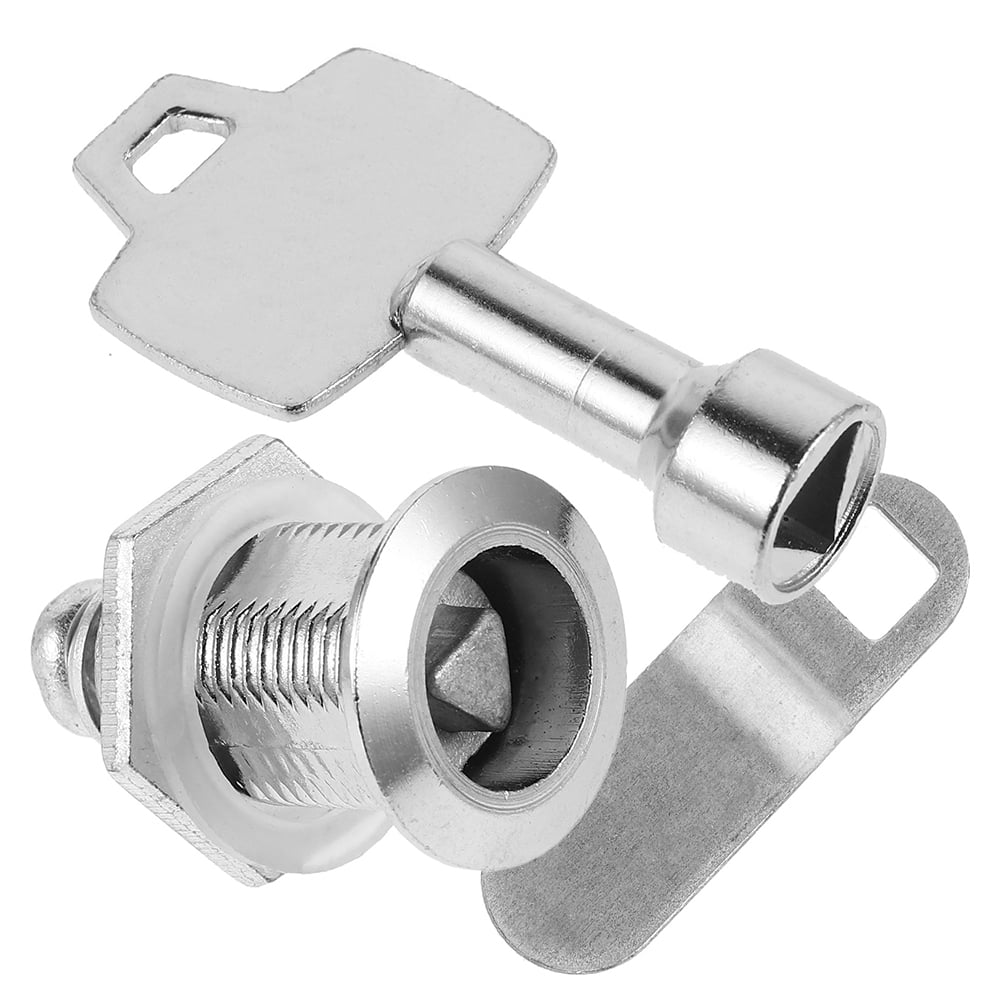 WHAMVOX 1 Set of Garbage Can Lid Lock Trashcan Triangle Lock Trash Bin ...