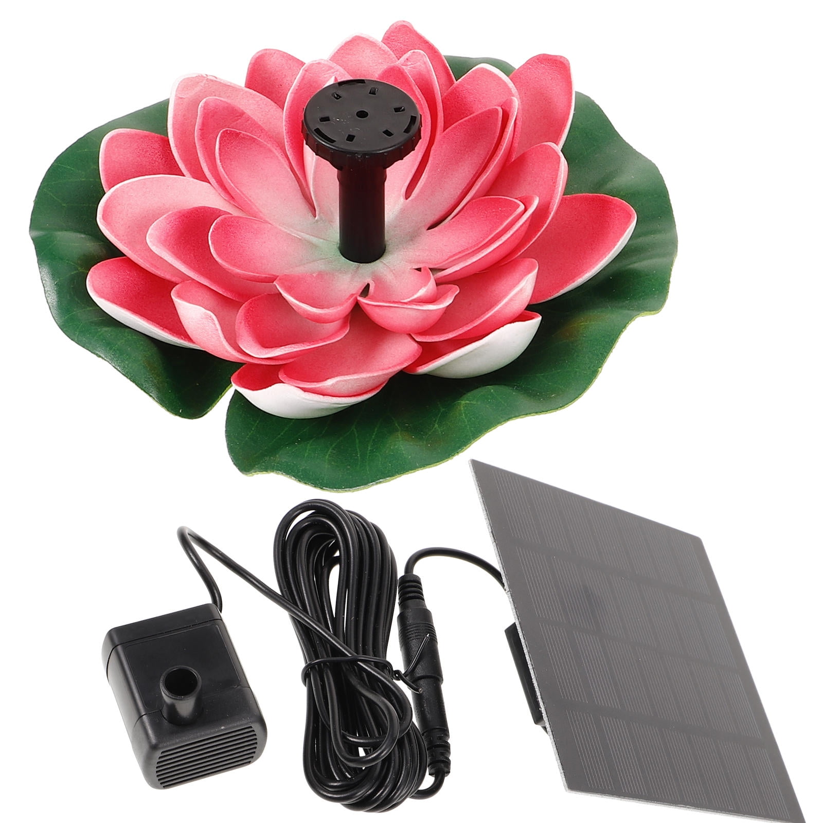 WHAMVOX 1 Set Garden Landscaping Lotus-design Fountain Outdoor Pond ...