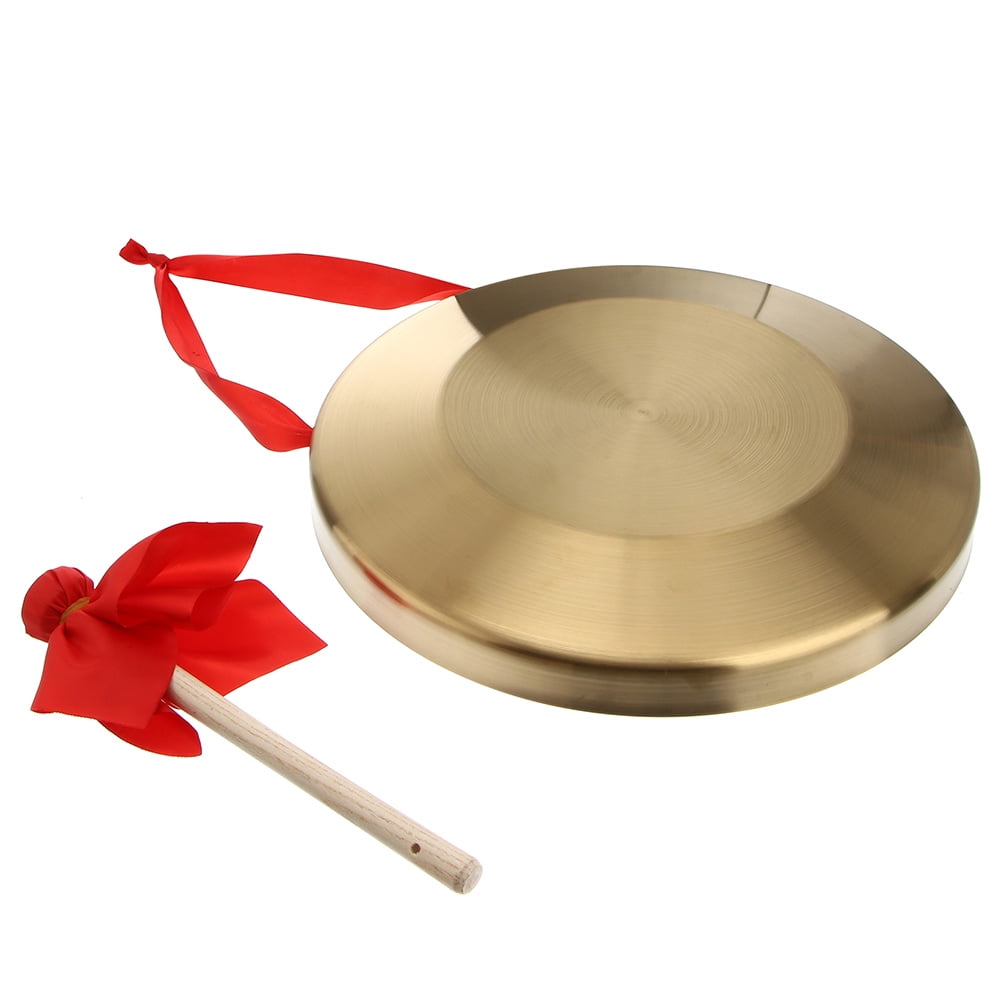 WHAMVOX 1 Set Golden Copper Gong for Traditional and Modern Musical ...