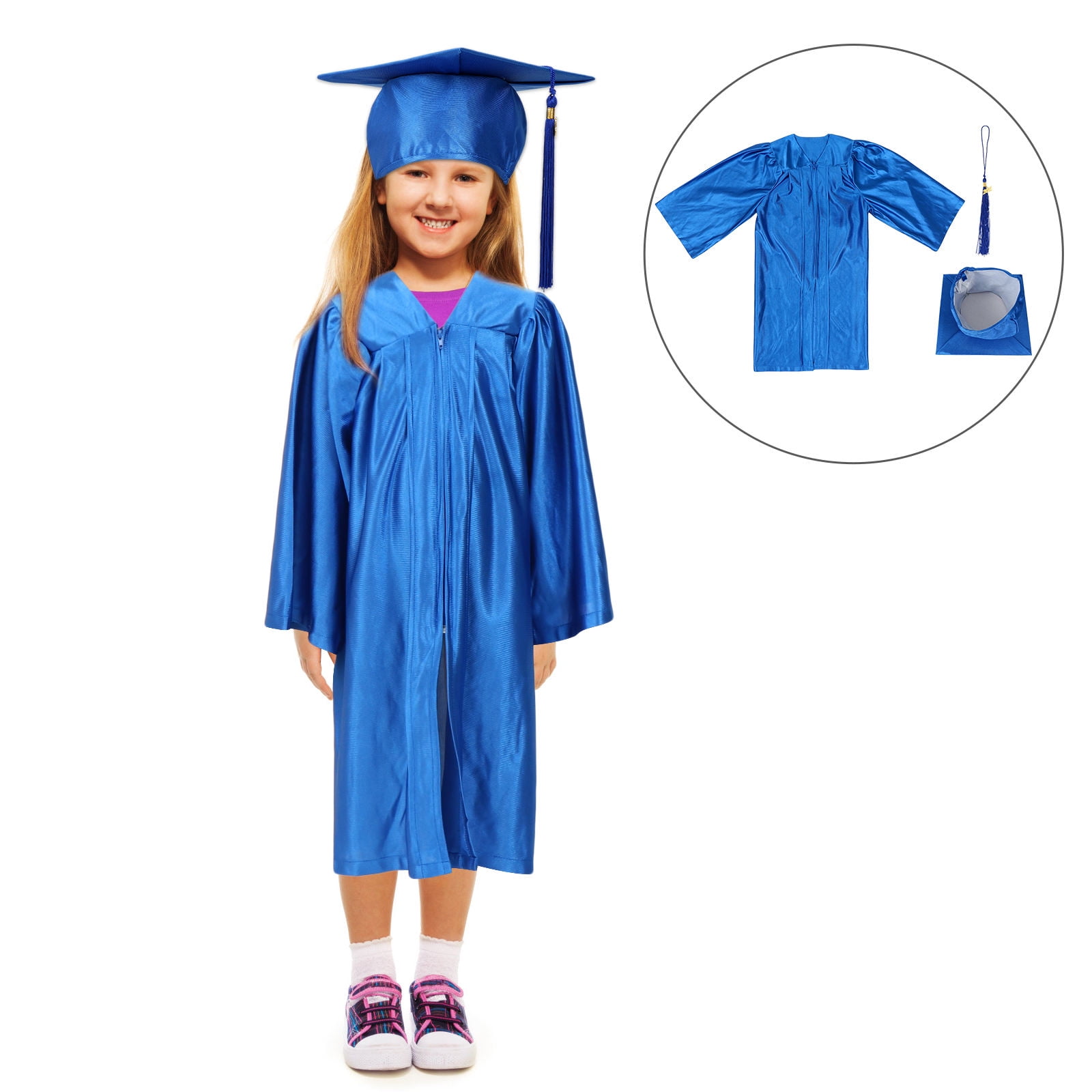 WHAMVOX 1 Set Graduation Gown Tassel Kindergarten Preschool Graduation ...