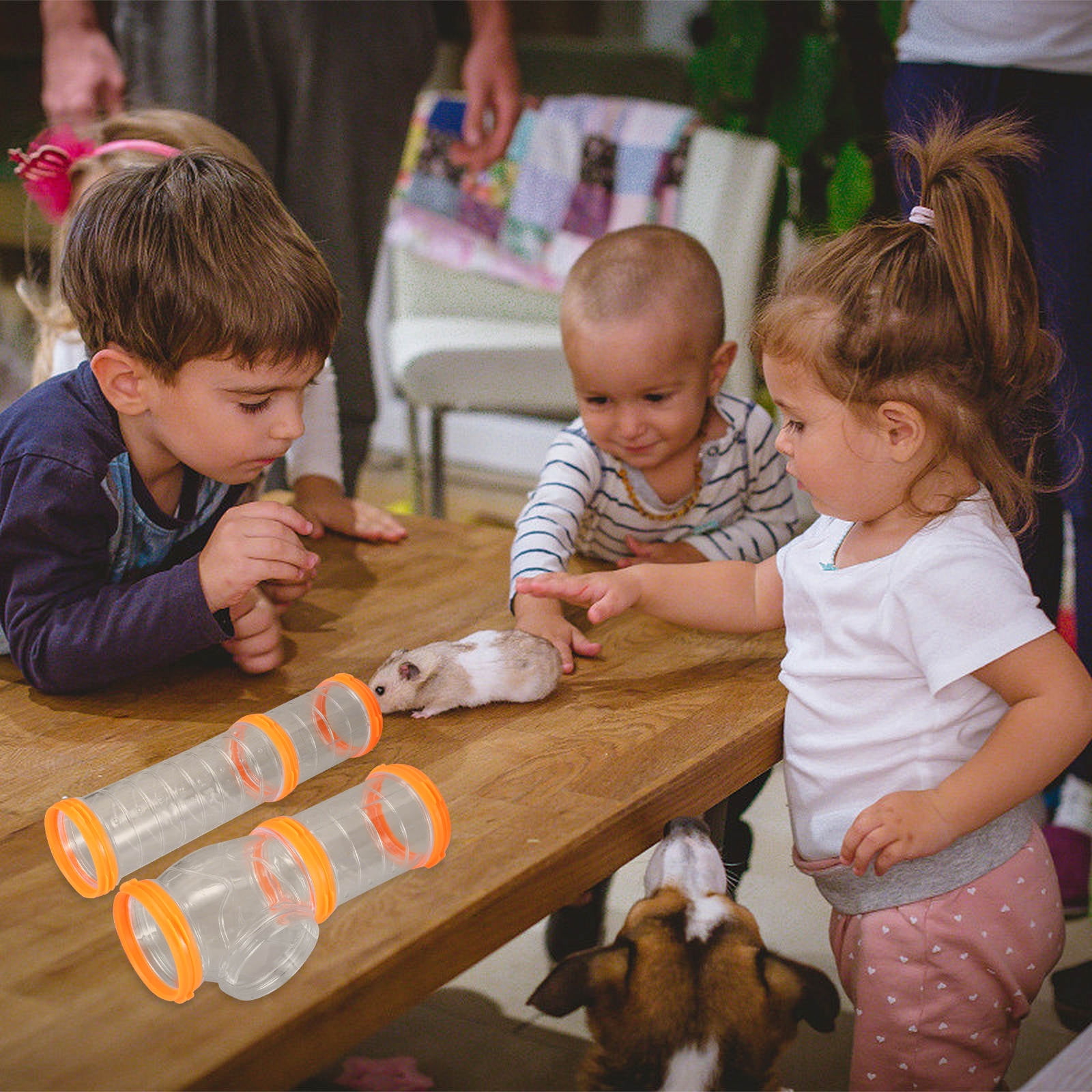 WHAMVOX 1 Set Hamster Tube Set External Tube Set Transparent Hamster ...