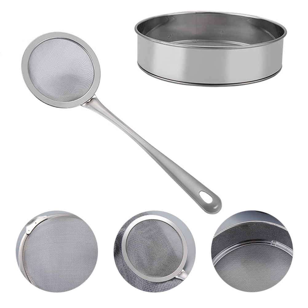 WHAMVOX 1 Set Hand Flour Sifter Stainless Steel Flour Net Flour Flour ...