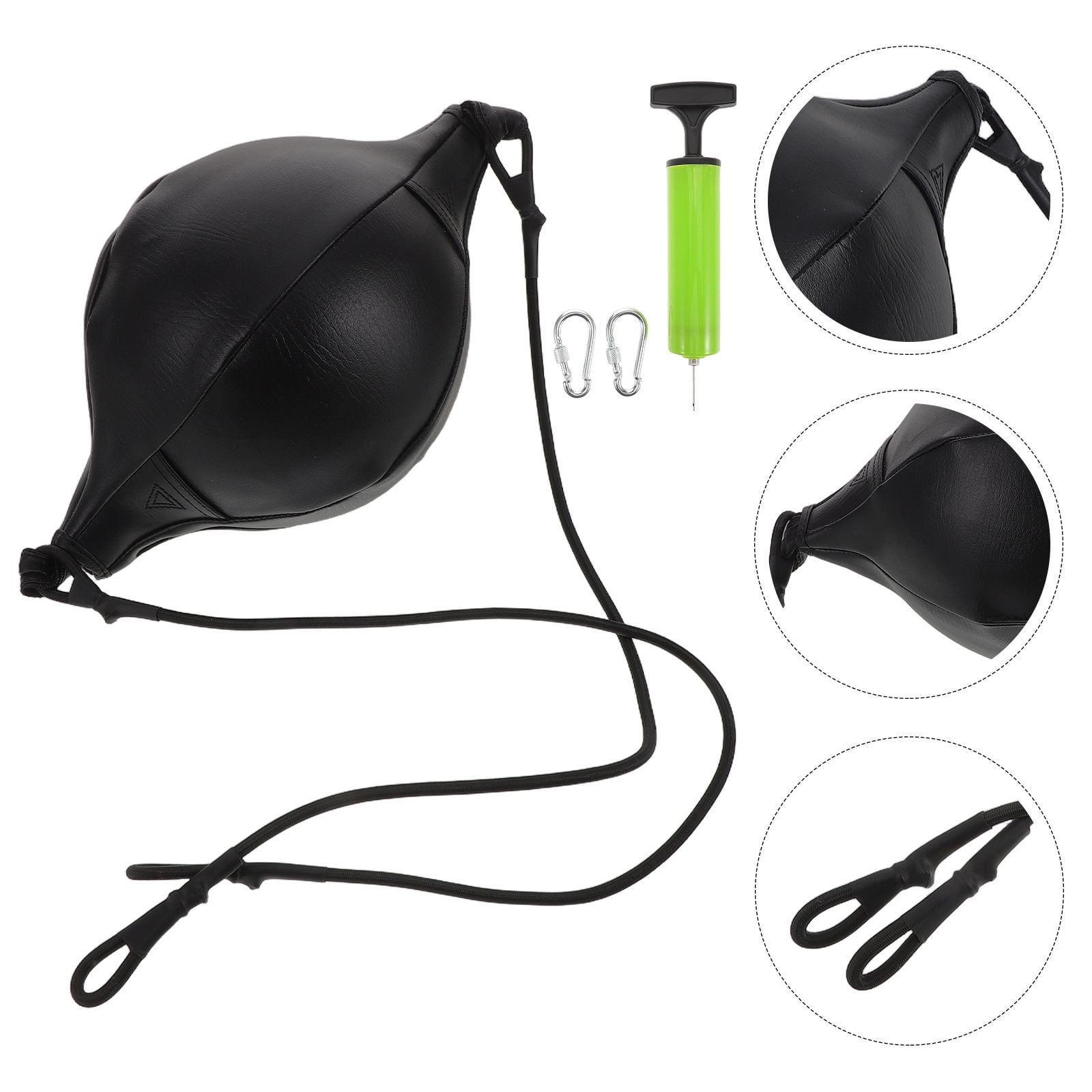 WHAMVOX 1 Set Heavy Duty Hanging Boxing PU Speed Punching for Small ...