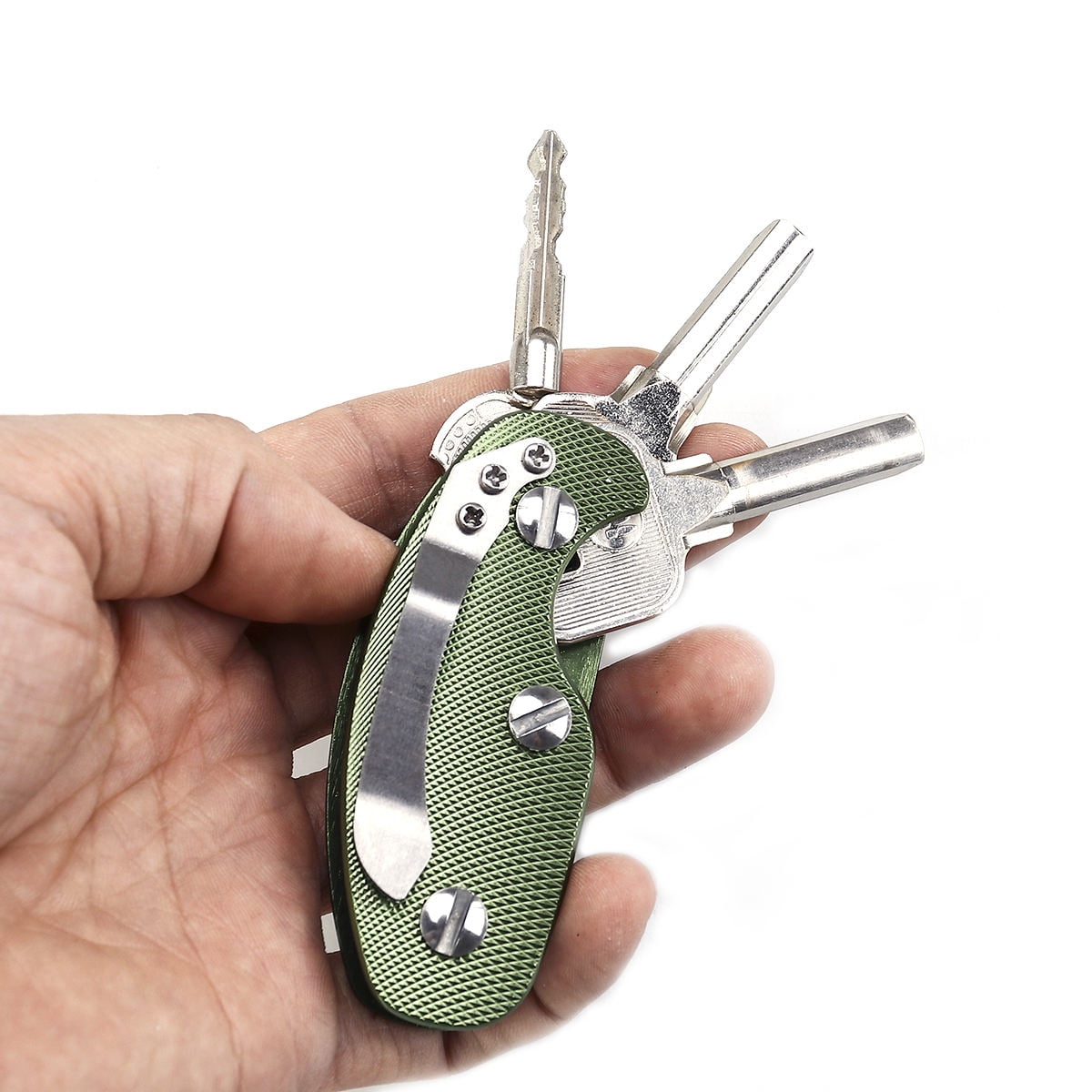 WHAMVOX 1 Set Key Holder with Key Clips for Everyday Carry 7.40X3.00X1 ...