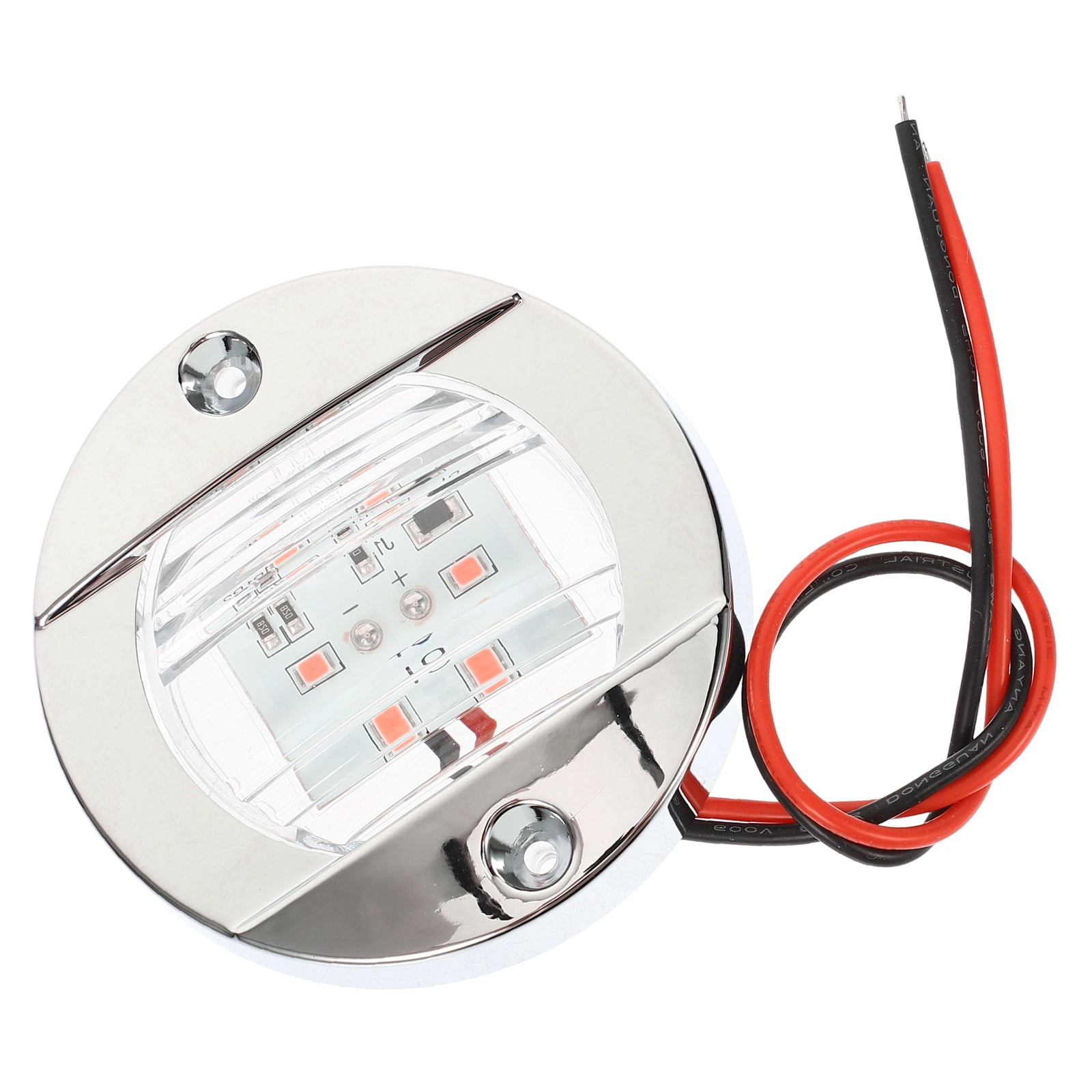 SEWCHICS Led Marker Light Boat Led Boat Navigation Light Red ABS 1 Set ...