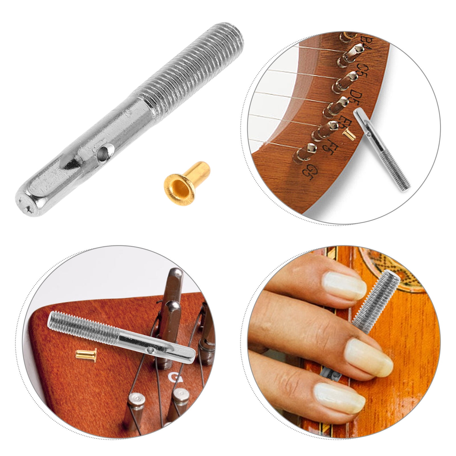 WHAMVOX 1 Set Metal Harp Replacement Components for Tuning Stability ...