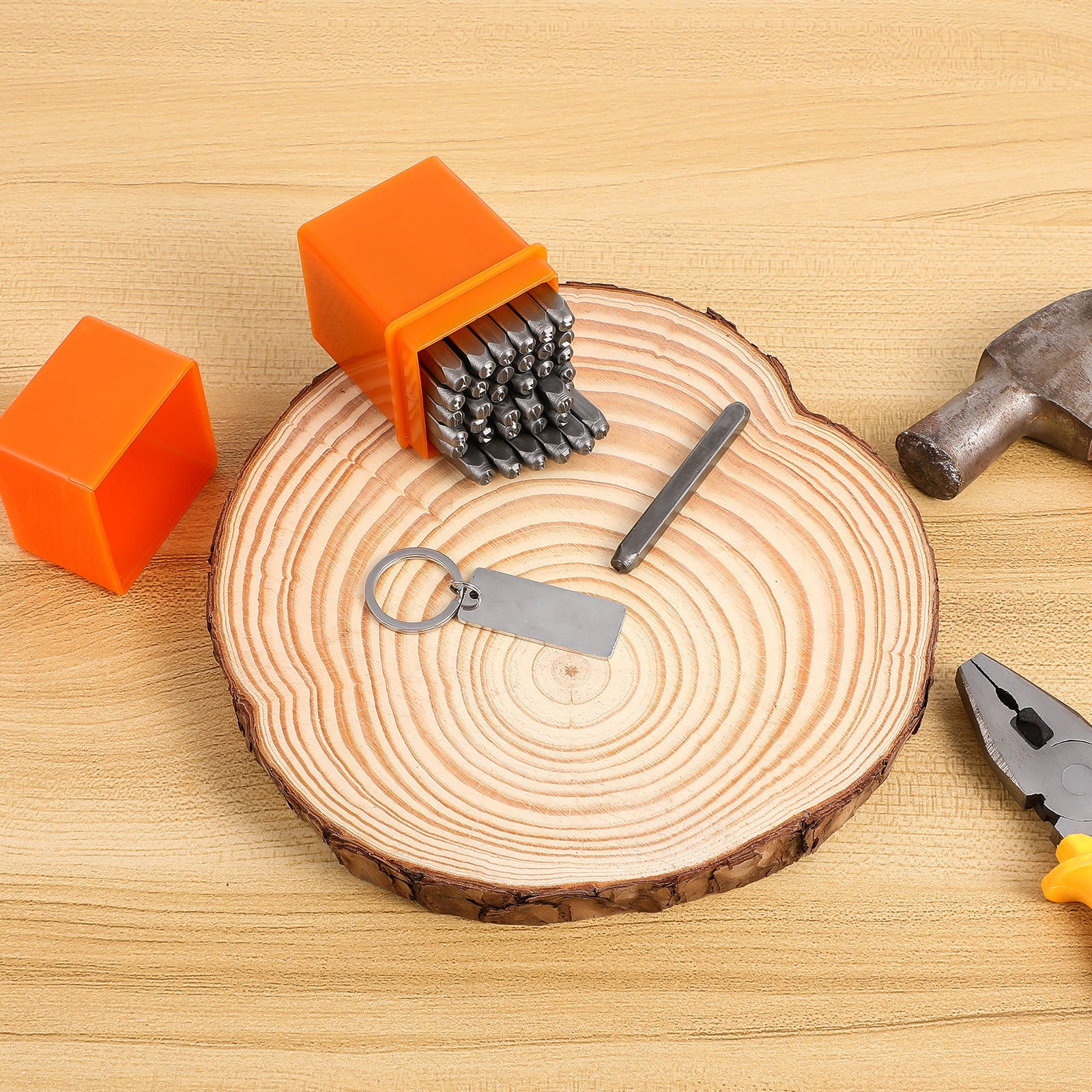 WHAMVOX 1 Set Metal Letter Stamps for Crafts Use Precise and Neat ...