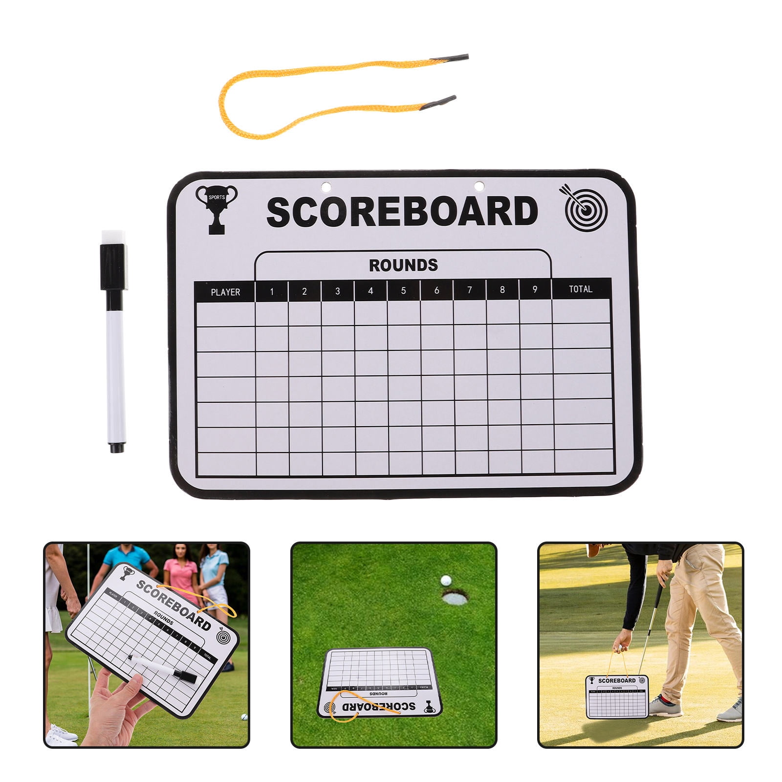 WHAMVOX 1 Set Of Multi-Use Scoreboard for Golf Competition Golf Score ...