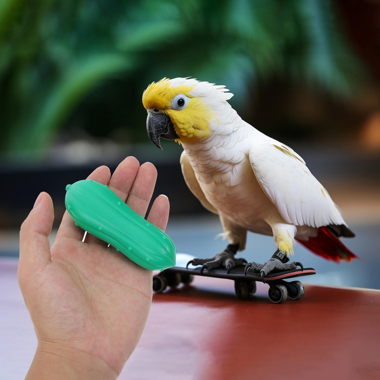 WHAMVOX 1 Set Of Parrot Automatic Bathtub With Faucet Bird Bath For ...