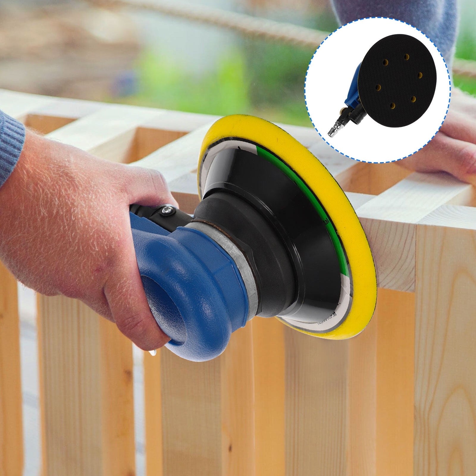 WHAMVOX 1 Set Pneumatic Grinding Machine Pneumatic Sandpaper Machine ...