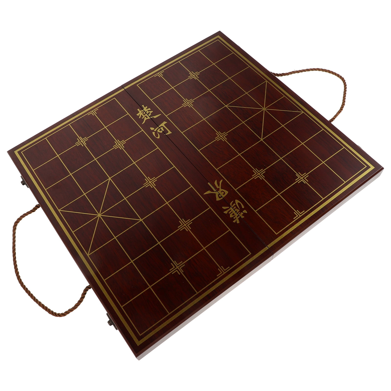 WHAMVOX 1 Set Portable Wooden Chinese Chess Set Dual-Use Storage And ...
