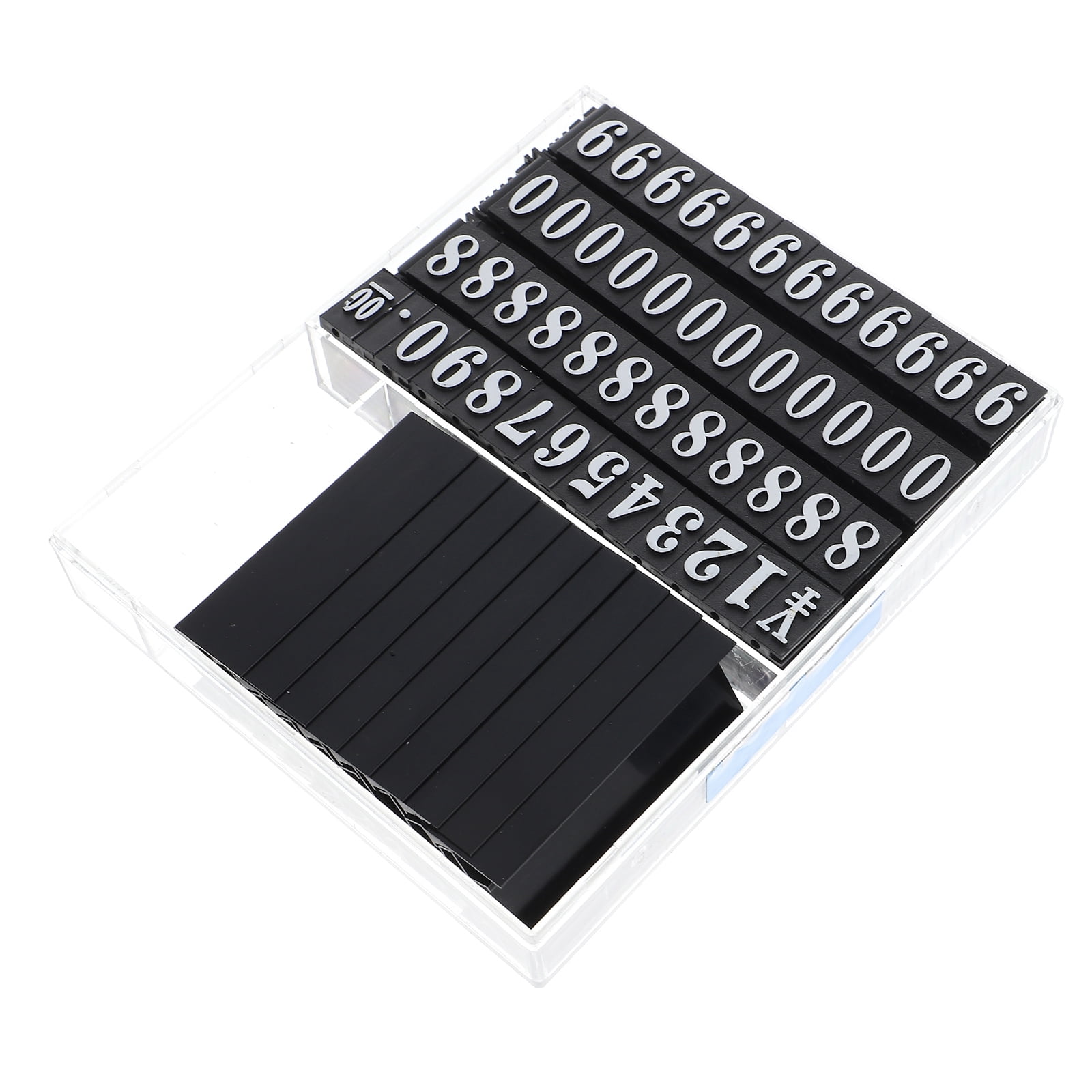 WHAMVOX Price Display Cube Black 1Set 2.4X0.9In - Walmart.com