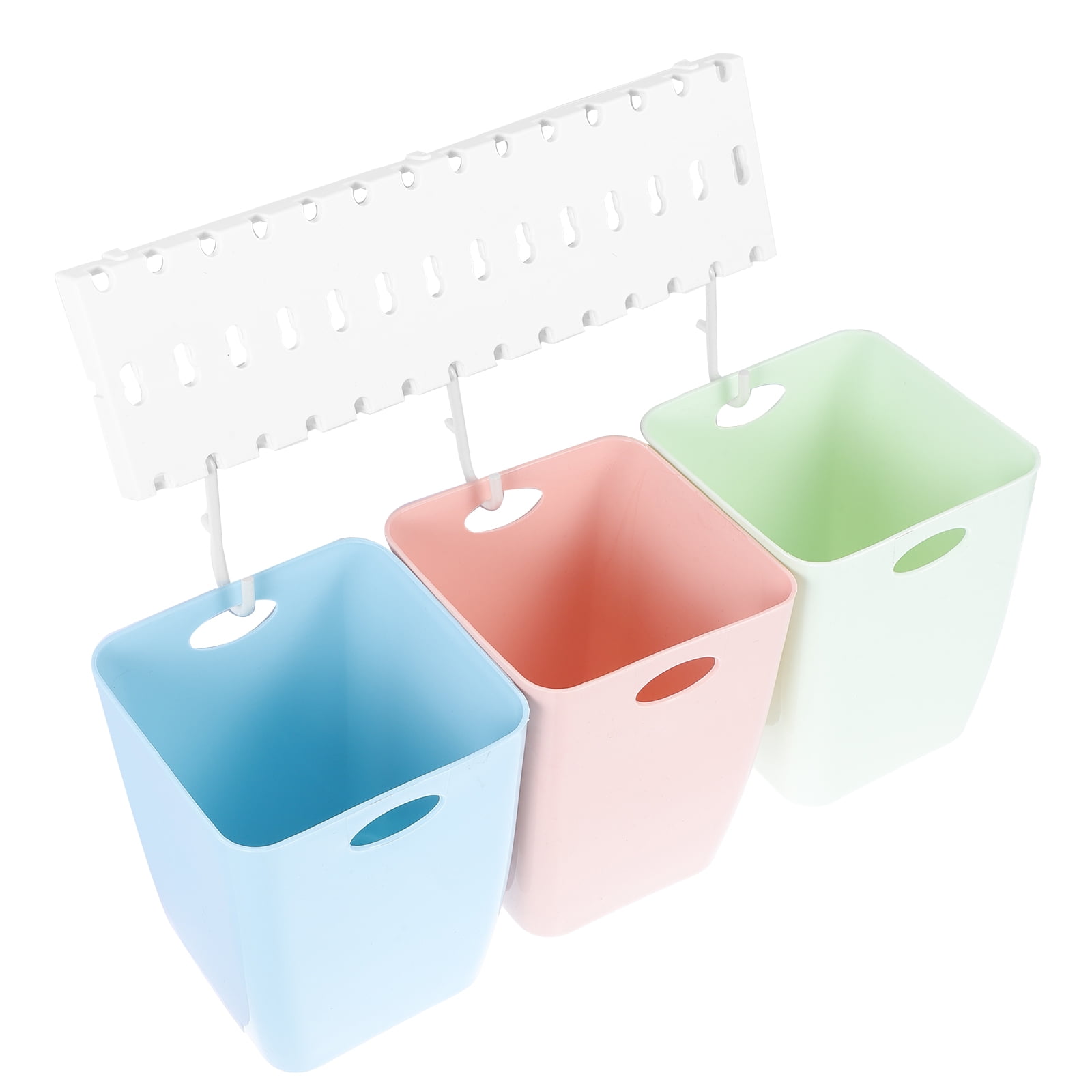 WHAMVOX 1 Set Recycling Bin Trash Sorter Garbage Can Plastic For Home ...