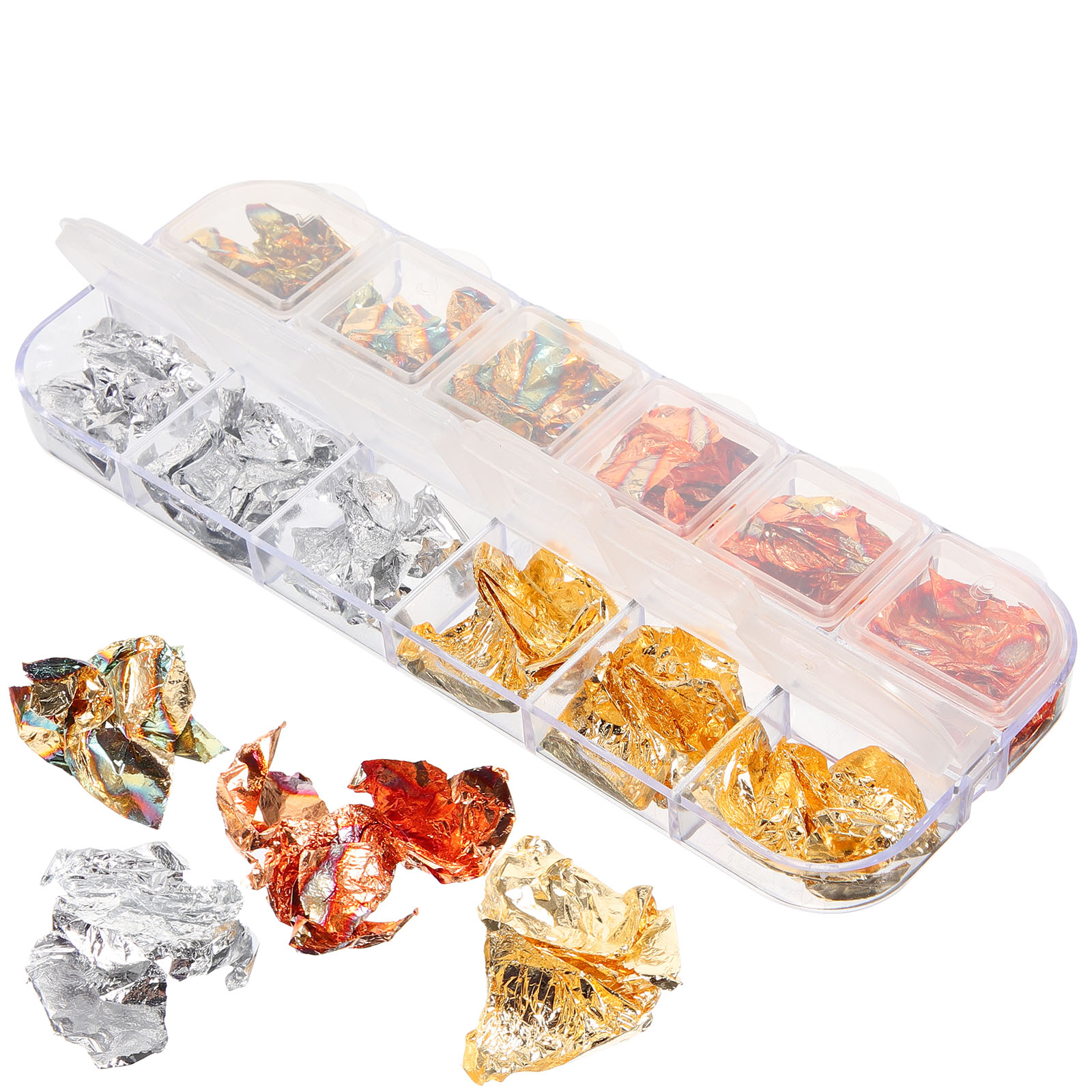 SEWCHICS Resin Craft Filler Foil for Resin Metallic Crinkle Design 1 ...