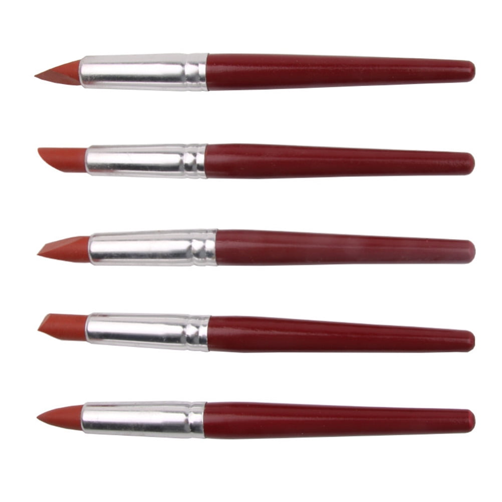 WHAMVOX 1 Set Rubber Clay Sculpture Pen for Ceramics Work Red ...