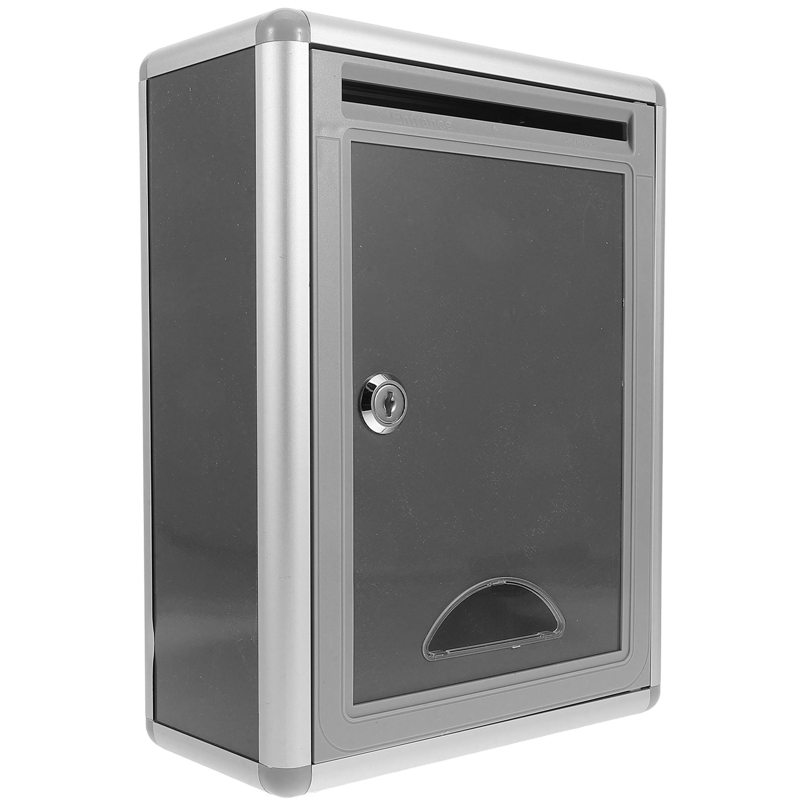 WHAMVOX 1 Set Secure Hanging Mailbox With Key Lock Wall Mounted Post ...