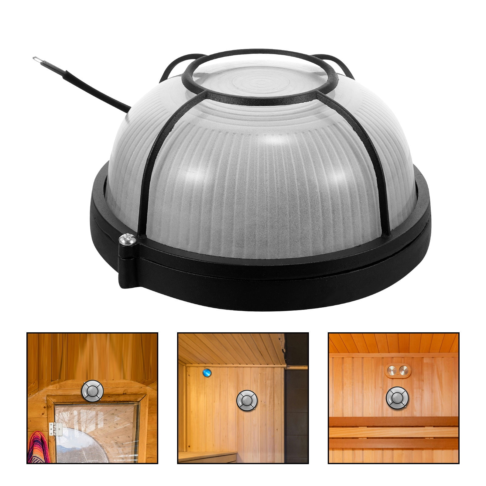 WHAMVOX 1 Set Small Sauna Light Fixture Wall Mount Lamp Sauna Room ...