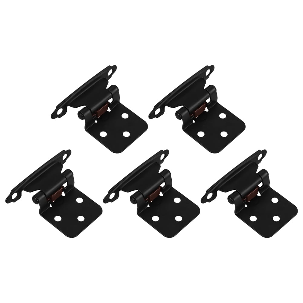 WHAMVOX 1 Set Spring Loaded Door Hinges Semi-Concealed Self-Closing ...