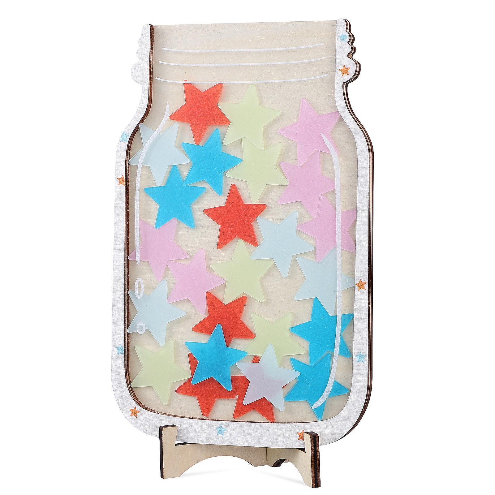 WHAMVOX 1 Set Star Jar Classroom Reward Jar Kids Star Jar Reward System ...