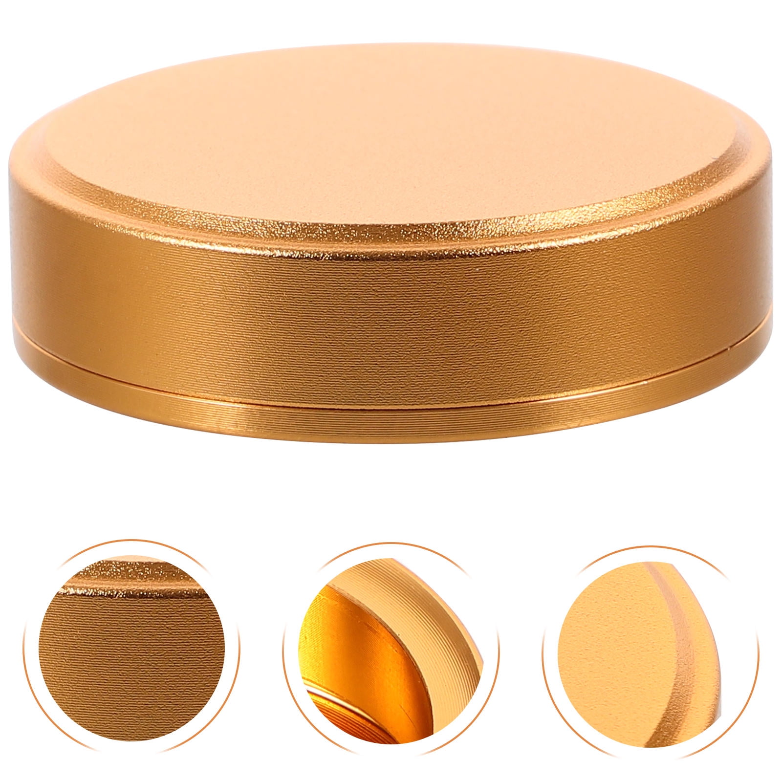 WHAMVOX 1 Set Tea Canister Twisted Lid Tea Can Metal Lid Ceramic Tea Pot Cover Tea Jar ...