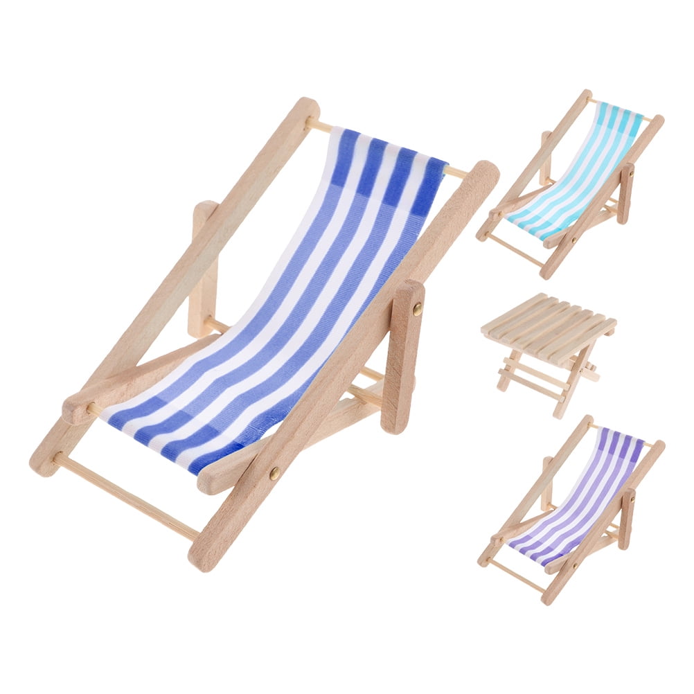 WHAMVOX 1 Set of Dollhouse Miniature Furniture Accessories Mini Beach ...