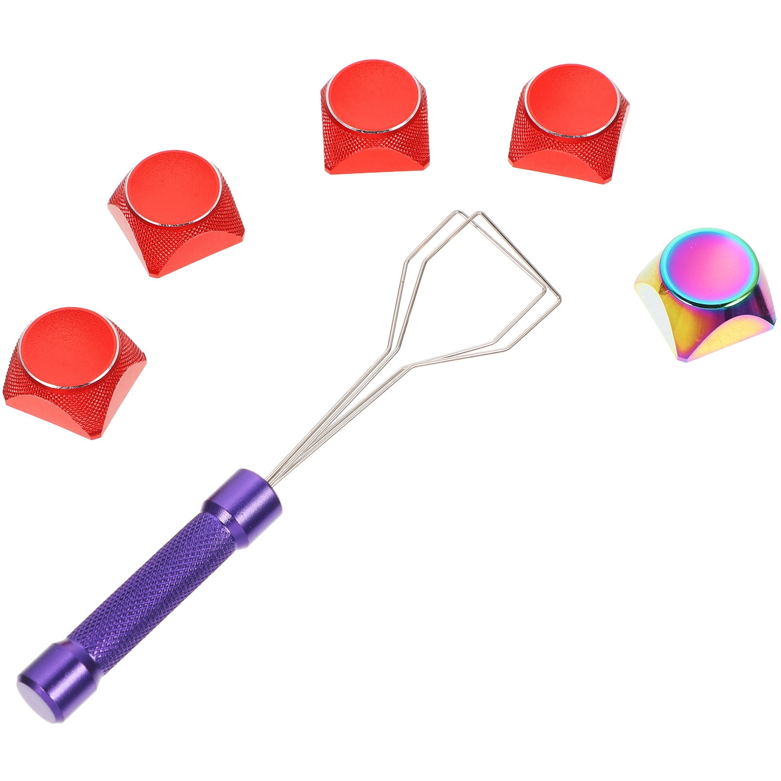 WHAMVOX 1 Set of Key Cap Replacement Keycaps Durable Keycap Set Metal ...