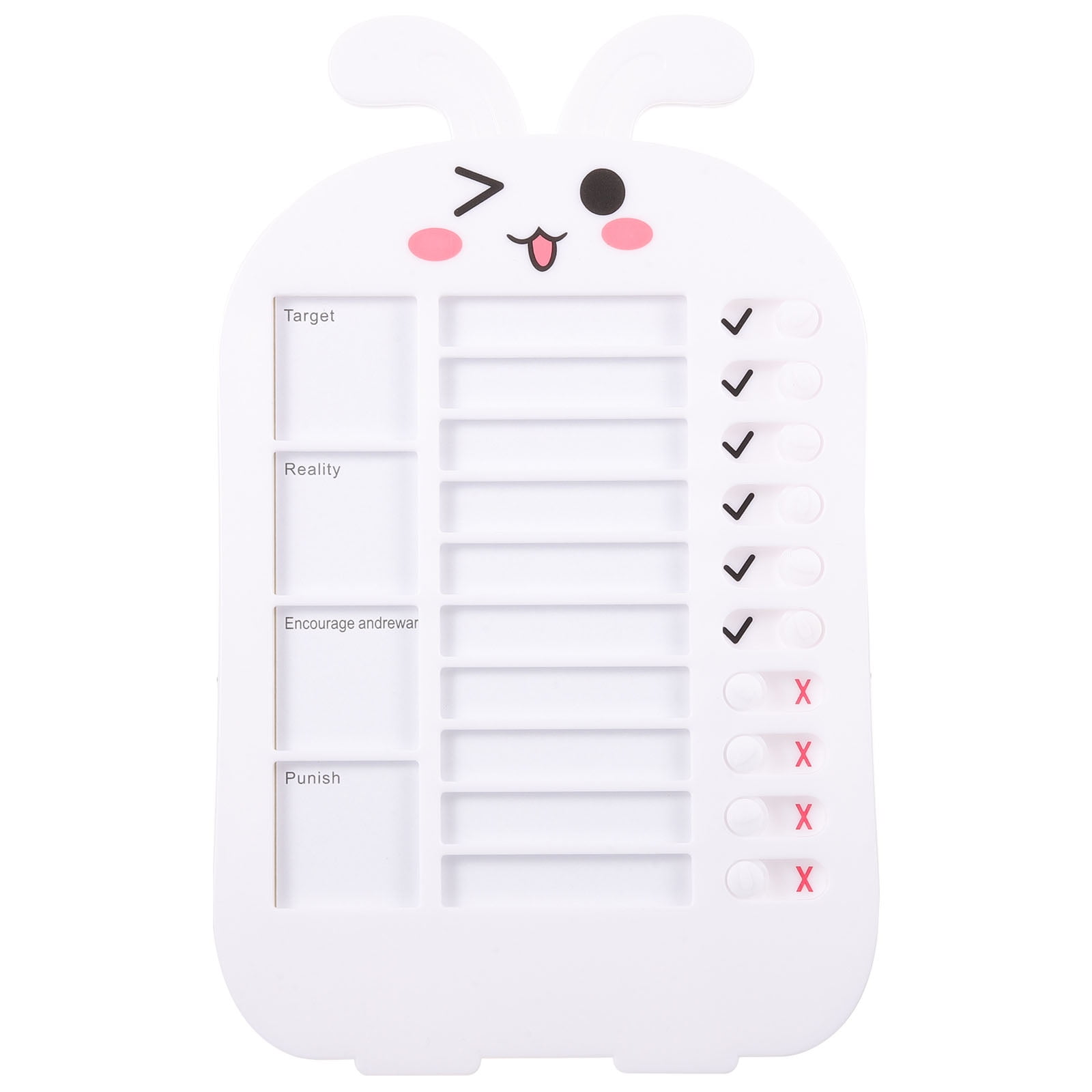 WHAMVOX 1 Set of Kids Chart Convenient Chart Behavior Chart for ...