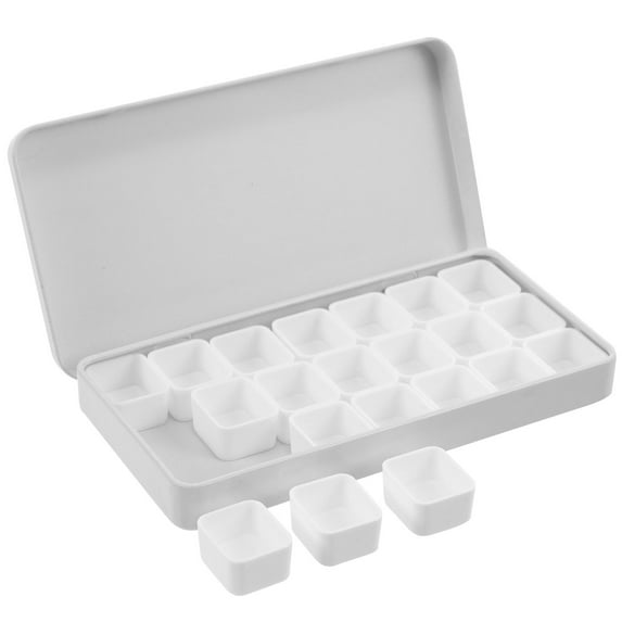 WHAMVOX 1 Set of Metal Mixing Plate Watercolor Pigment Box Art Painting ...