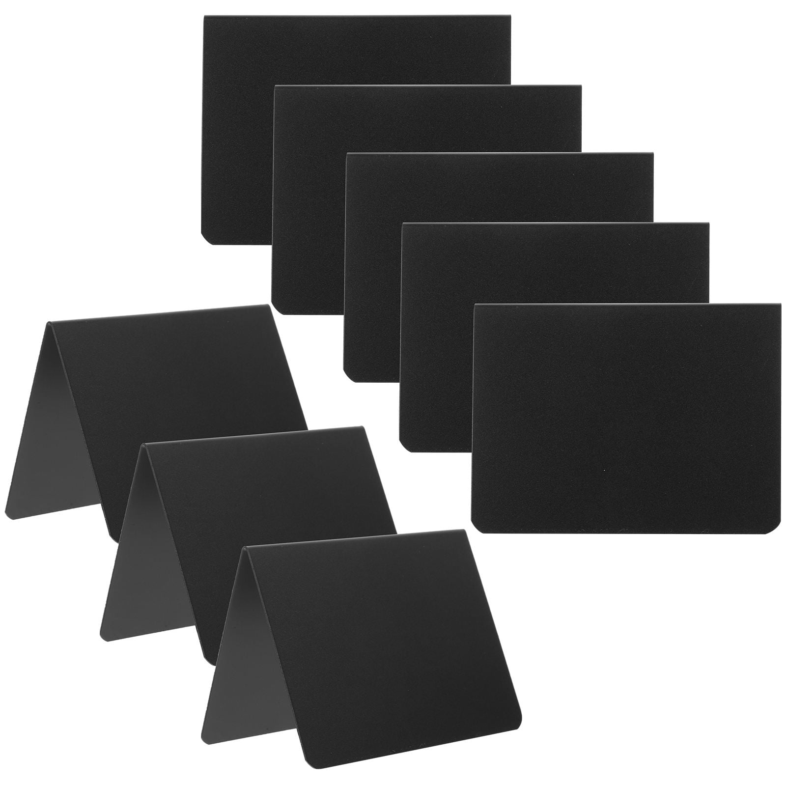 WHAMVOX 1 Set of Plastic Chalkboard Signs Tabletop Message Boards ...