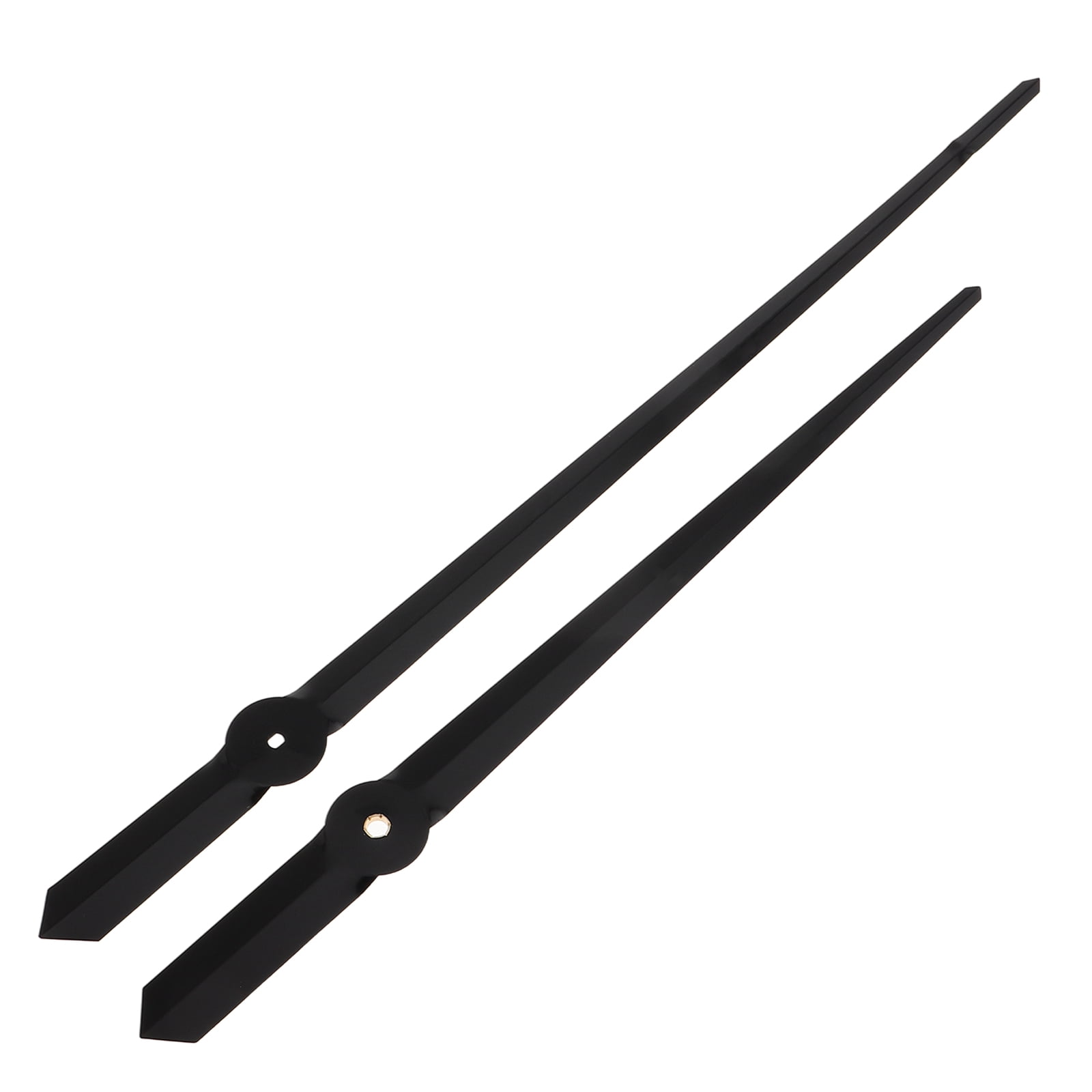 WHAMVOX Black Aluminum Clock Hands with High Gloss Plating for DIY ...