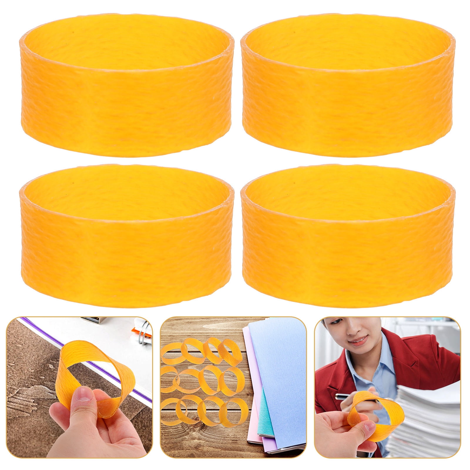 WHAMVOX 1 Set of Rubber Bands Heavy Duty Industry Trash Can Bands ...