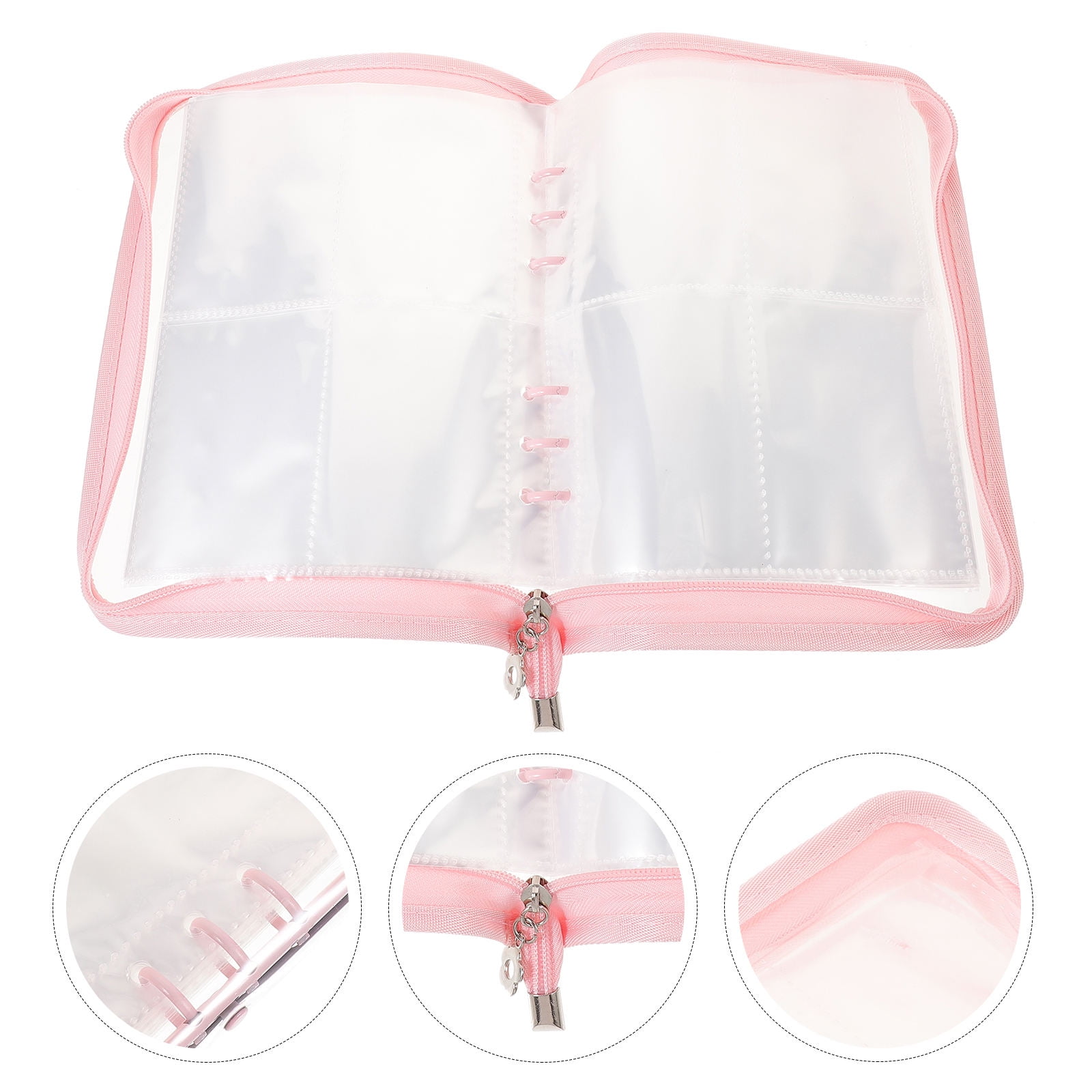 WHAMVOX 1 Set of Transparent Jewelry Display Storage Album Portable ...