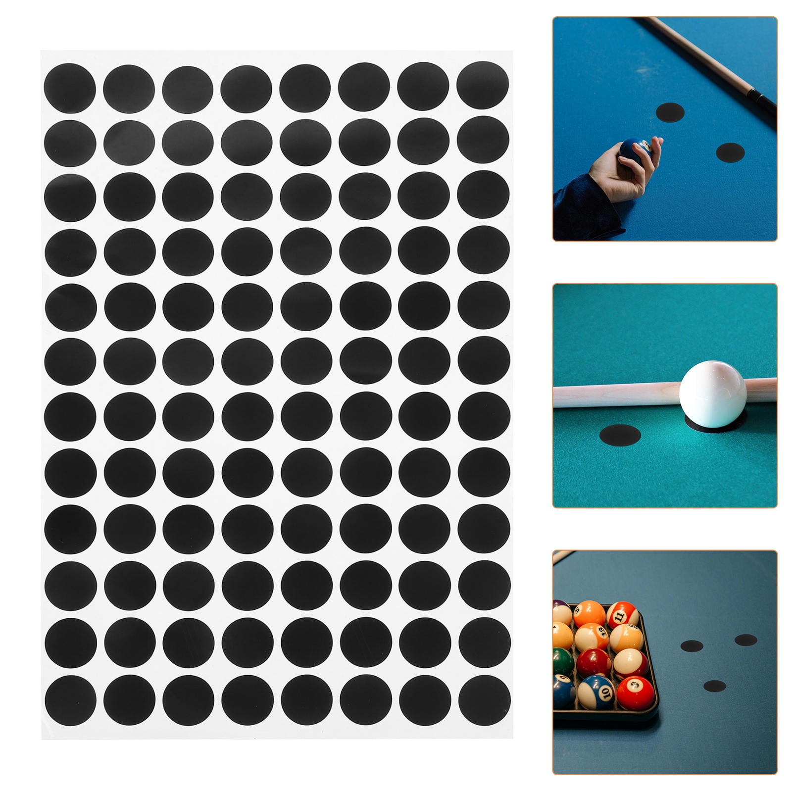 WHAMVOX 1 Sheet Pool Table Marking Spots Table Position Position Dot ...