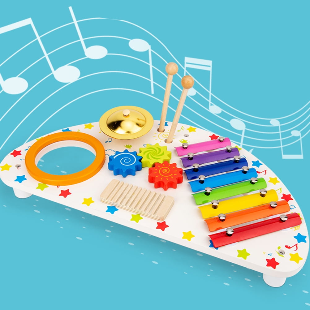 WHAMVOX 1 set of Baby Toys Musical Instruments Wooden Musical ...