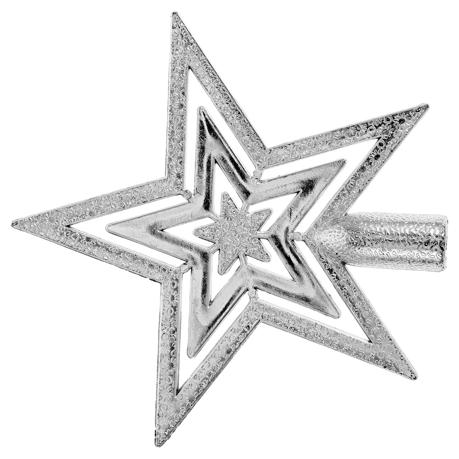 WHAMVOX 10 Cm Star Tree Topper Decoration Pentagram Ornament - Walmart.com