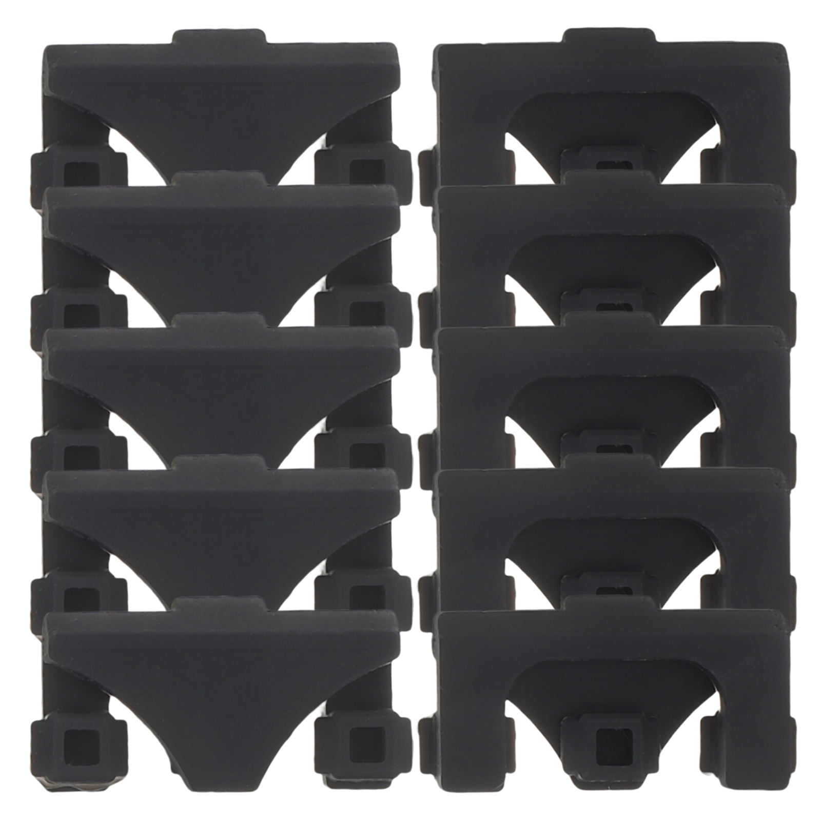 WHAMVOX 10 PCS Air Fryer Tray Bumpers Plate Silicone Corner Protector ...