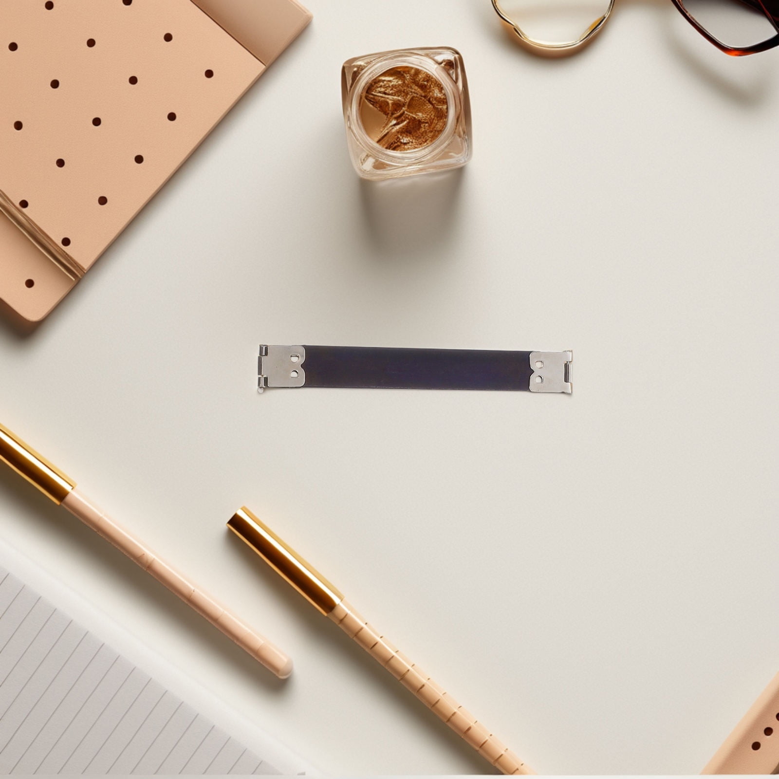 WHAMVOX 10 PCS Key Gold Bars Handbag Hinges Replacement Spring Clips ...